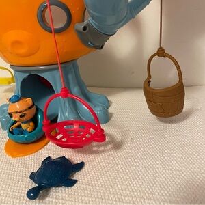 Toys | Octonauts Octopod Light Blue Base Complete Set With Figures And ...